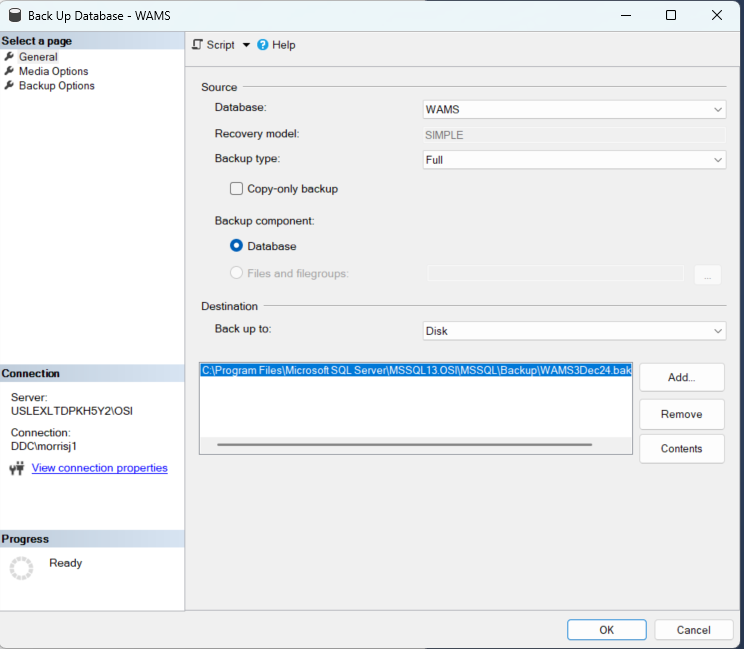 How to Backup Your Database Using SQL Management Studio – KNOWLEDGE BASE